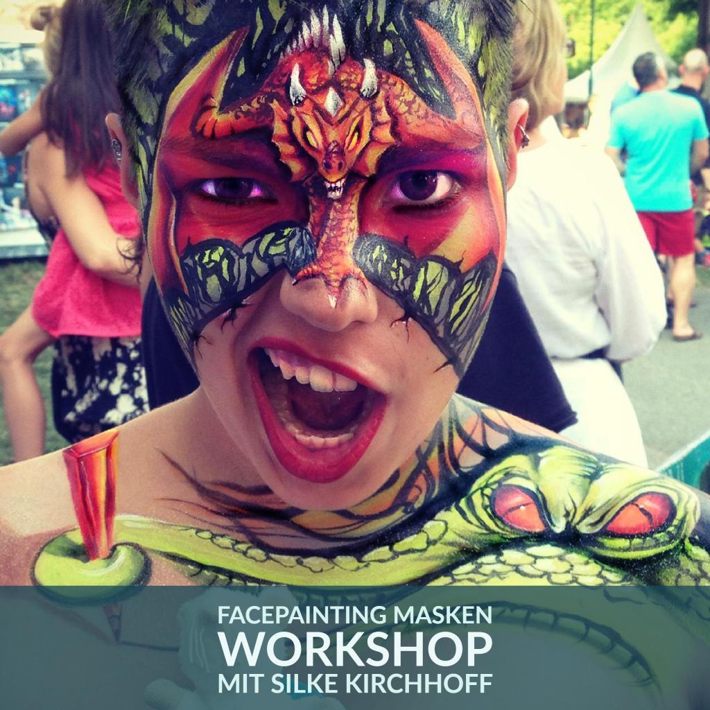 Face Painting Mask Workshop In The SenjoLoft - Senjo Color - World Of ...