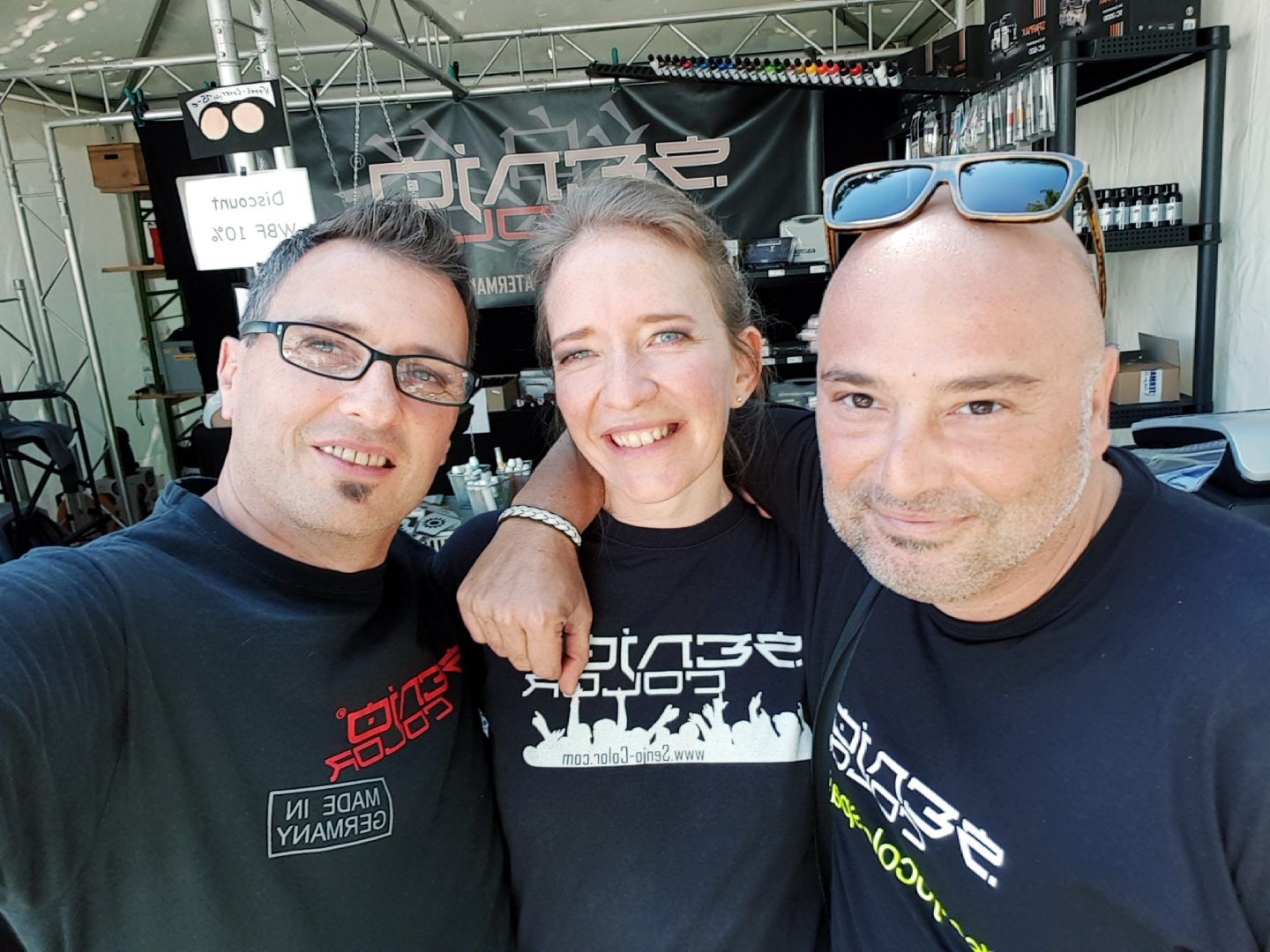 Senjo Color Stand At The WBF 2018 - Senjo Color - World Of Bodypainting