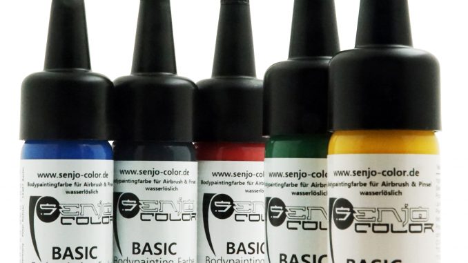 The New BASIC Shades Are Here! - Senjo Color - World Of Bodypainting